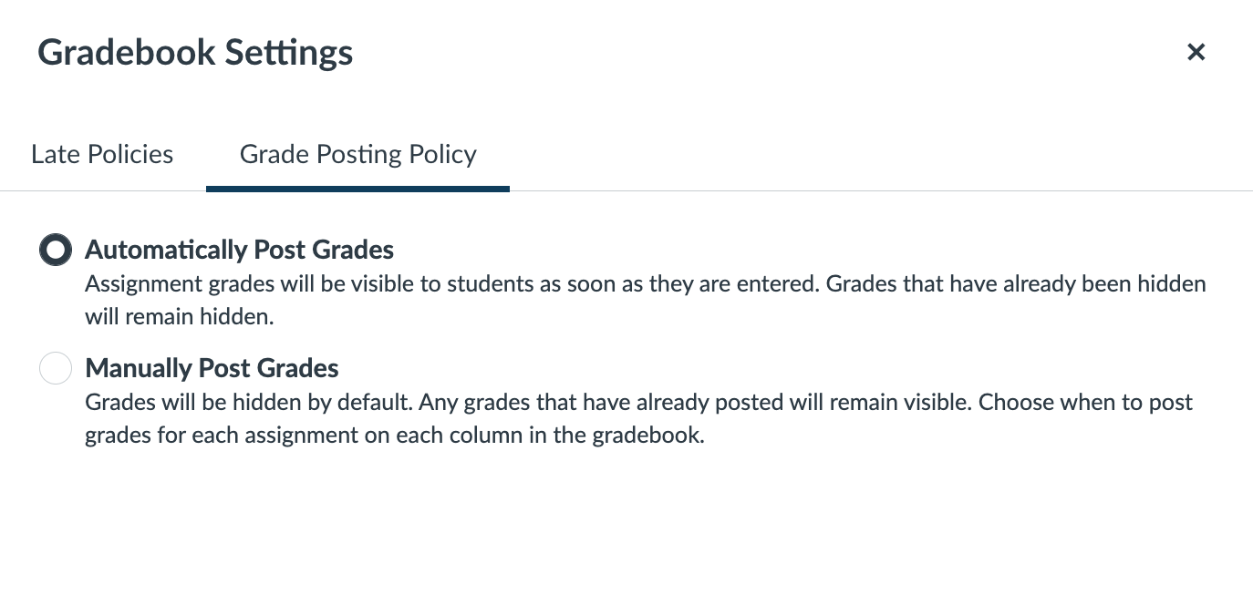 Solved Automatic 0s In Gradebook Before Due Date Passed Instructure Community 198961
